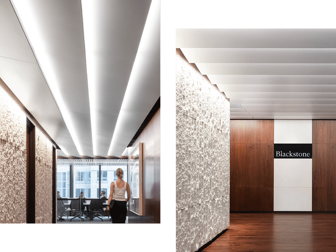 Blackstone Office - Modular Ceiling System for Commercial Offices