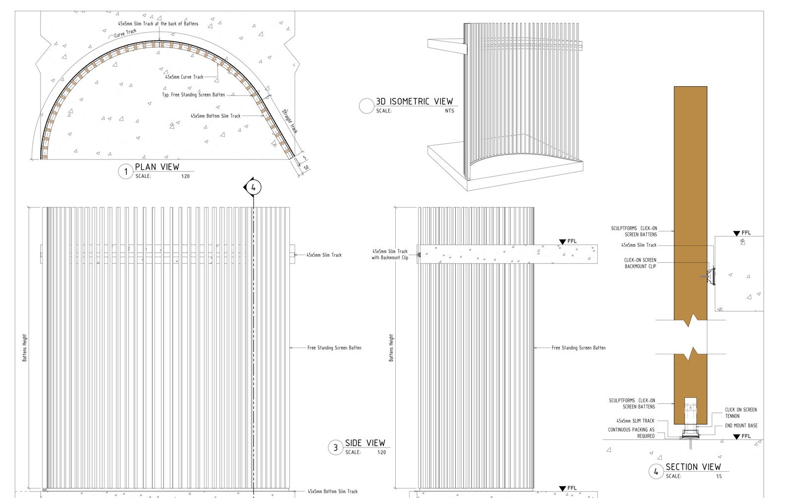How to Detail Operable Facade Screening | Sculptform