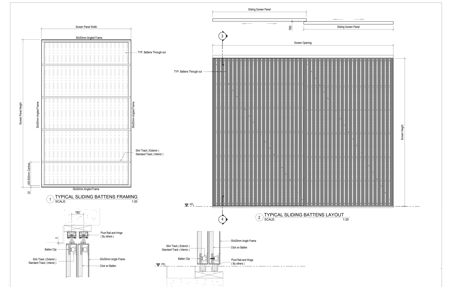 How to Detail Operable Facade Screening | Sculptform