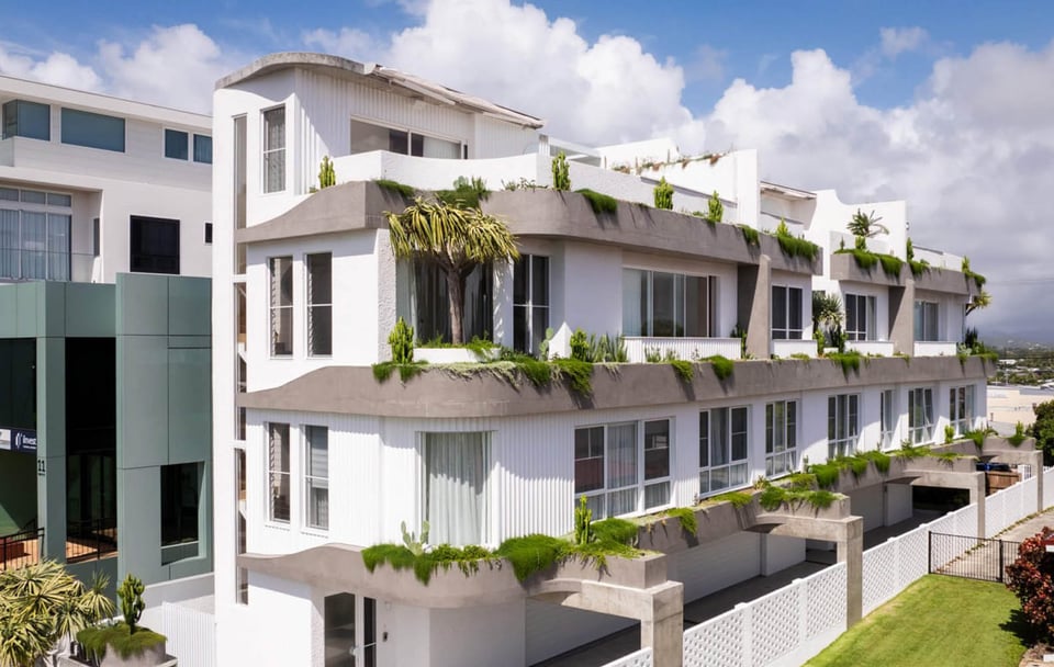 A Coastal Statement in Feature Aluminium Cladding | Project | Sculptform