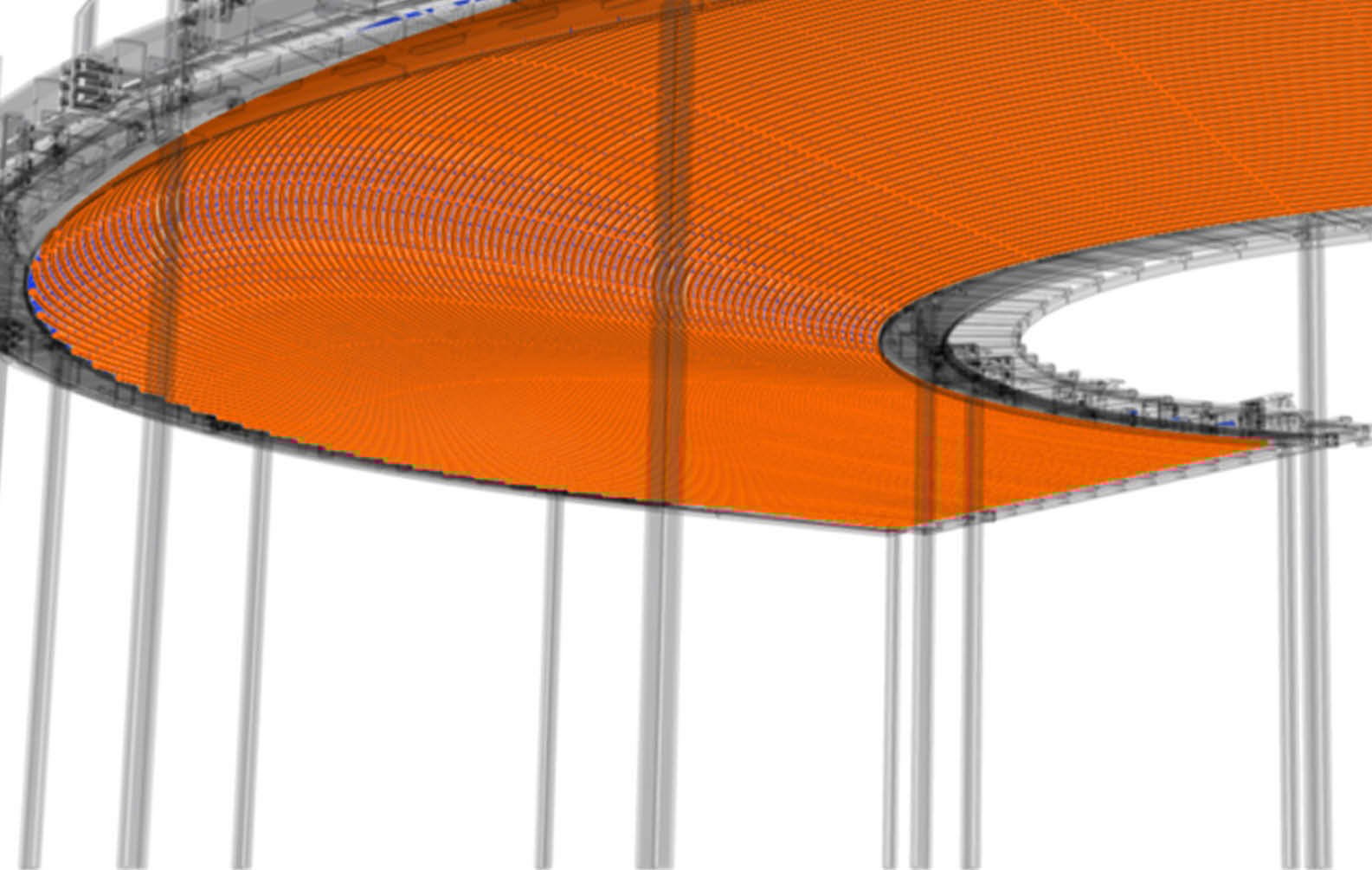 Parametric Curved Timber Rooftop Canopy | Project | Sculptform