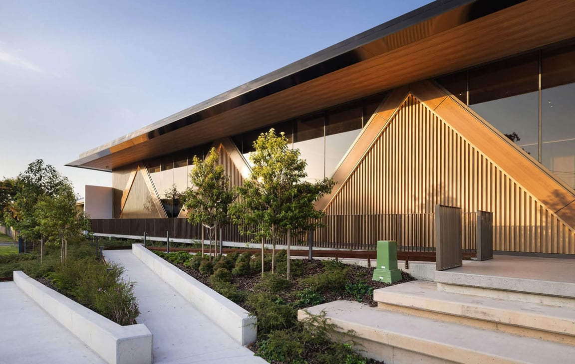 Tree Canopy-Inspired Facade at Everton Park Library | Project | Sculptform