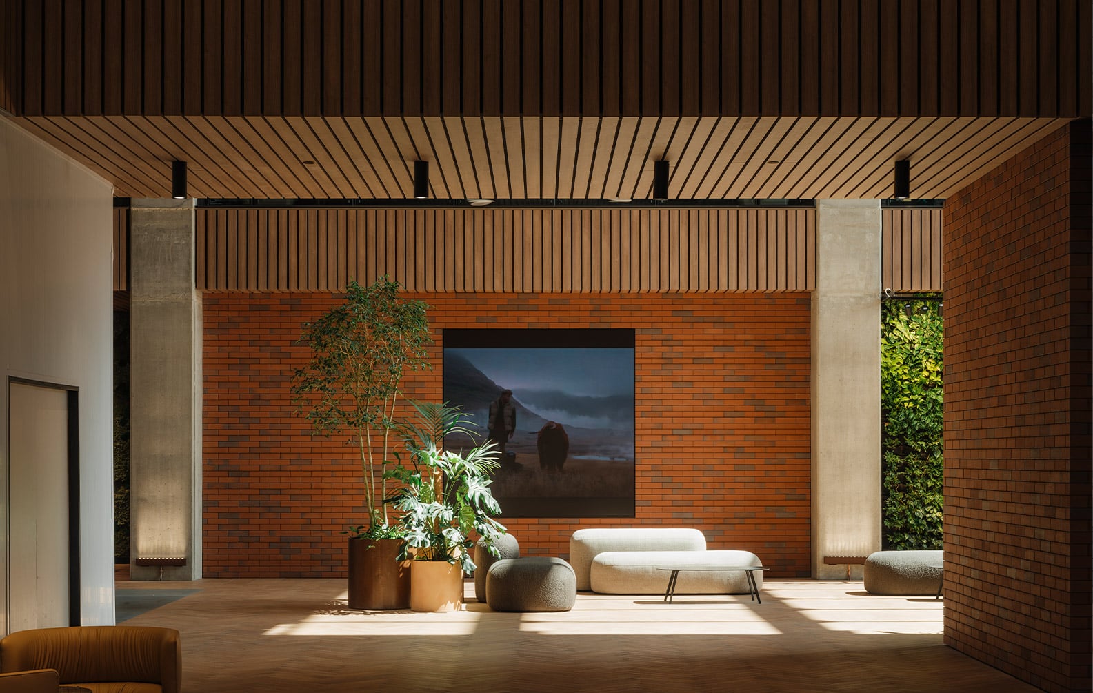 Timber Batten Ceiling | Sculptform