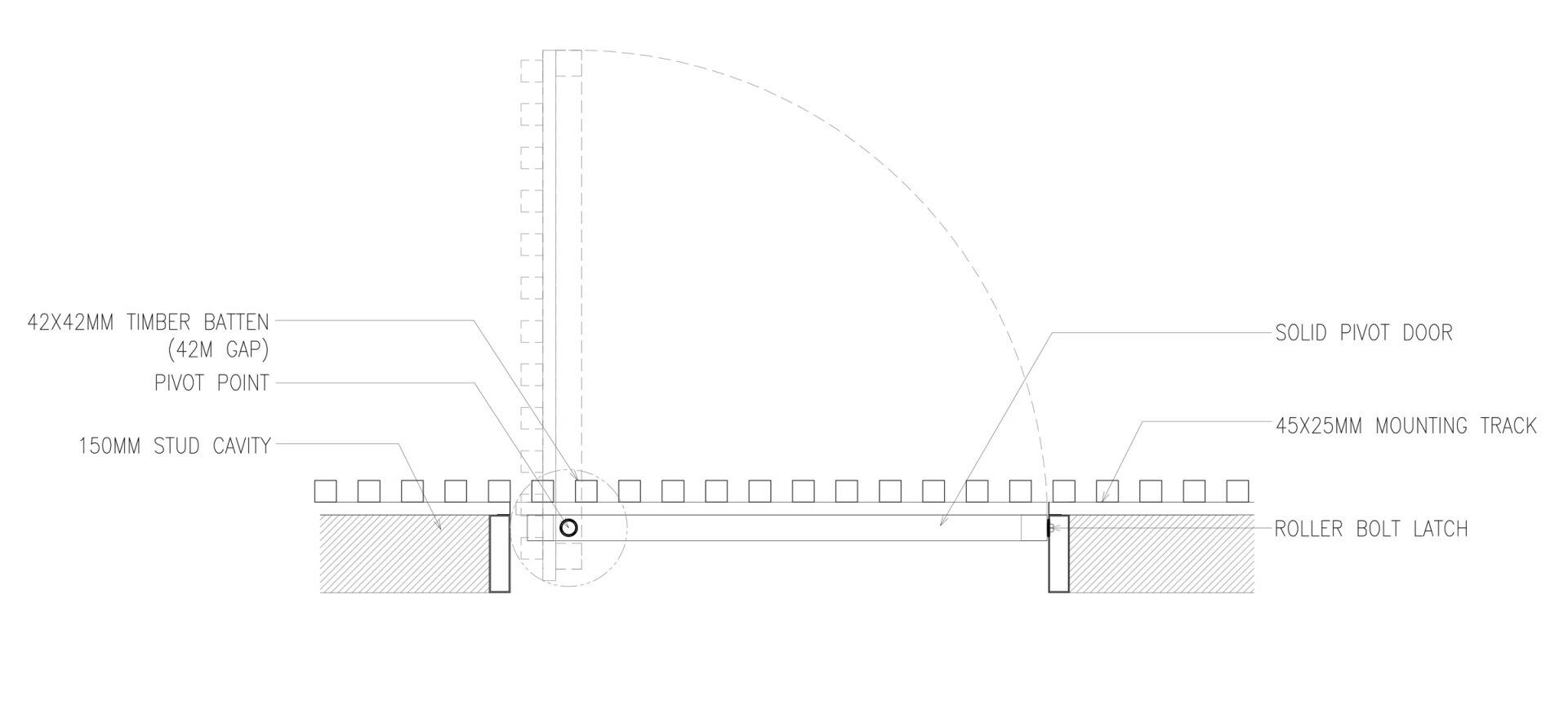 How To Detail Concealed Doors | Sculptform