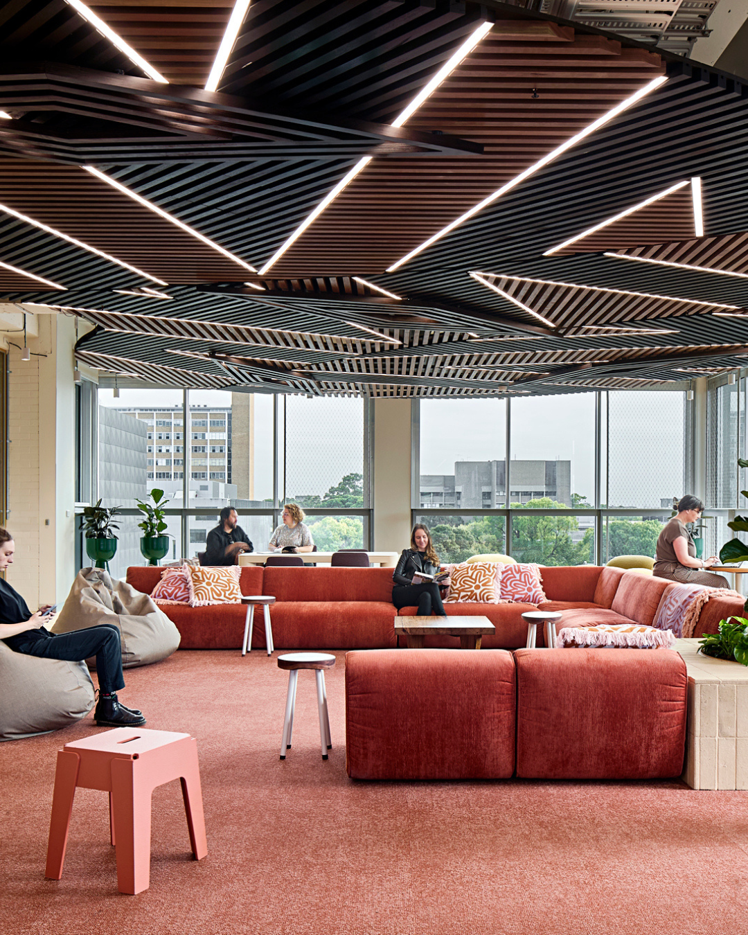 Timber Batten Ceiling | Sculptform