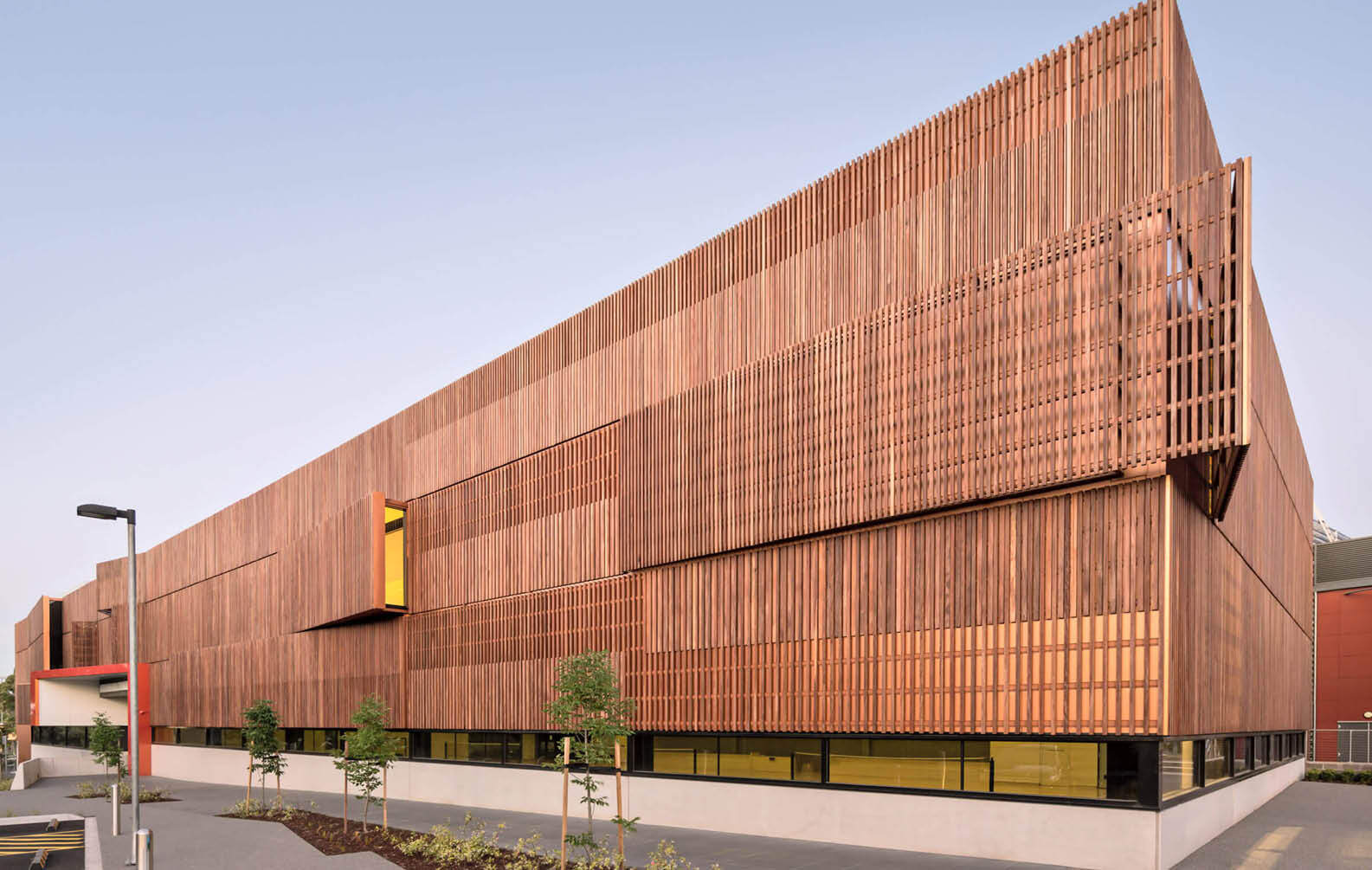 Boroondara Sports Centre's Timber Facade | Project | Sculptform