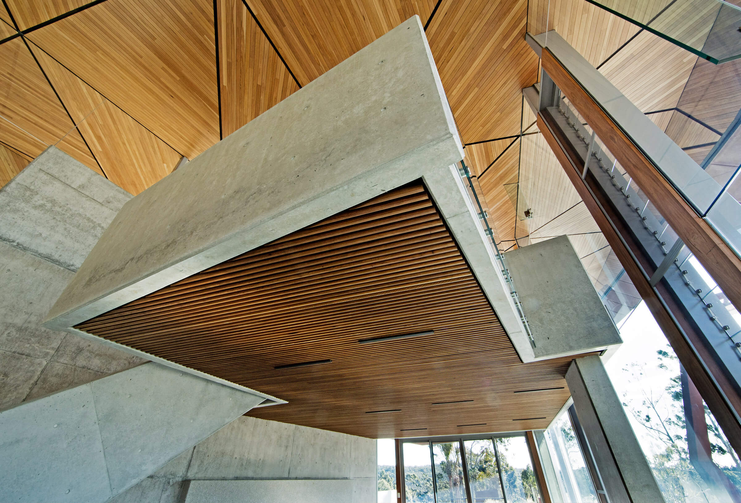 Timber Batten Ceiling | Sculptform