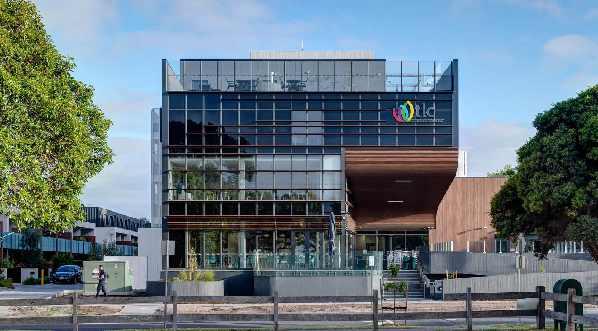 Curved Aluminium Cladding for TLC Whitewater | Project | Sculptform