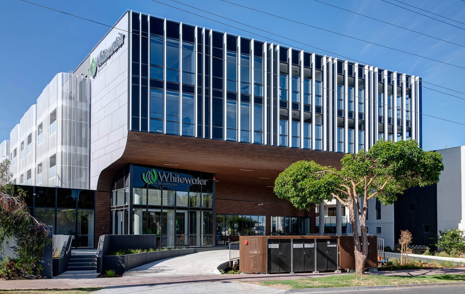 Curved Aluminium Cladding for TLC Whitewater | Project | Sculptform