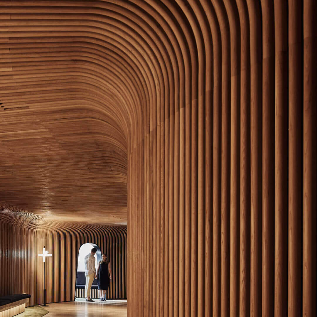 Curved Timber Walls and Ceilings | Sculptform
