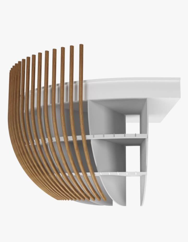 Curved Timber Walls and Ceilings | Sculptform