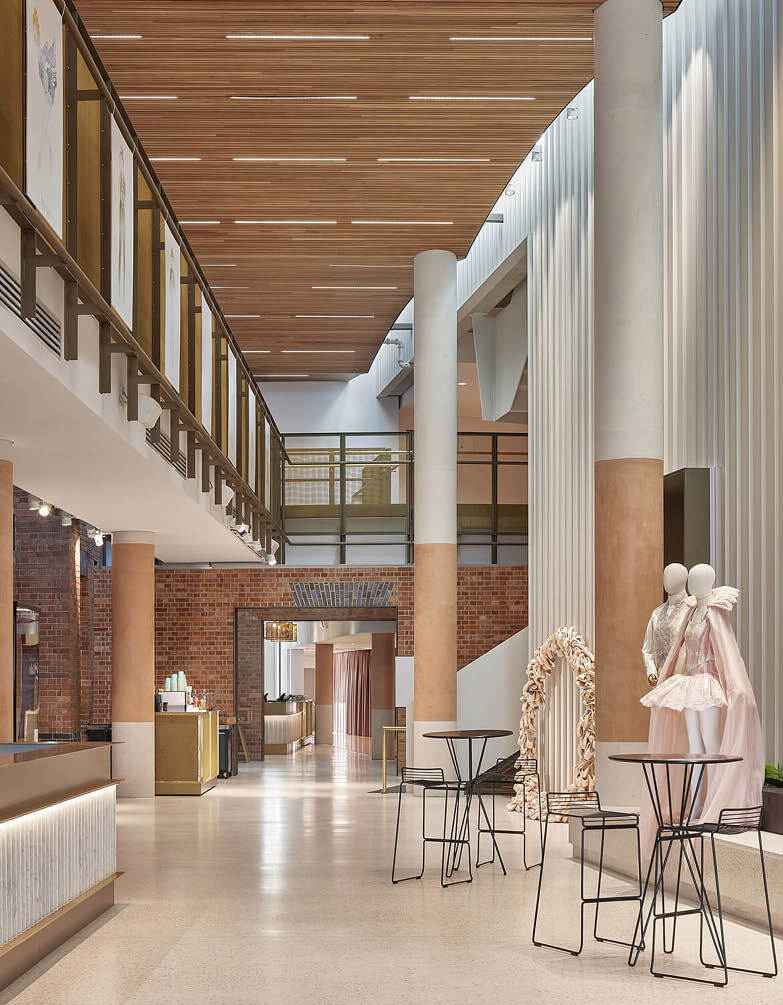 Vaulted Ceilings in Sync with the World of Ballet | Project | Sculptform