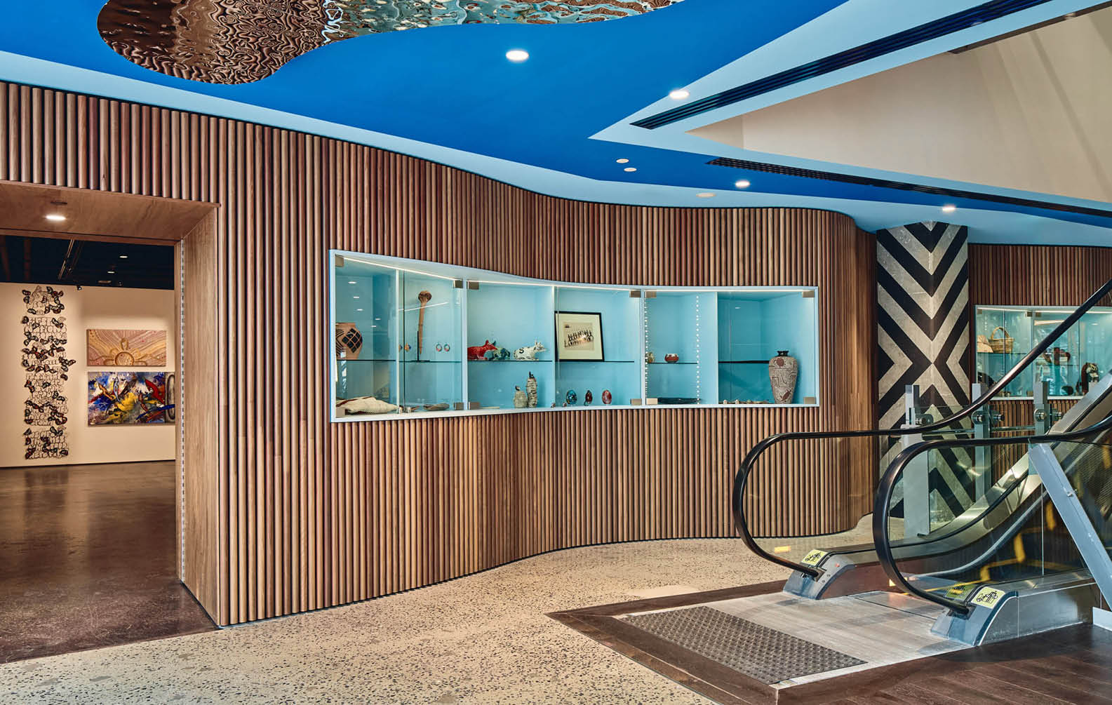 Spotted Gum Battens at the Koorie Heritage Trust | Project | Sculptform