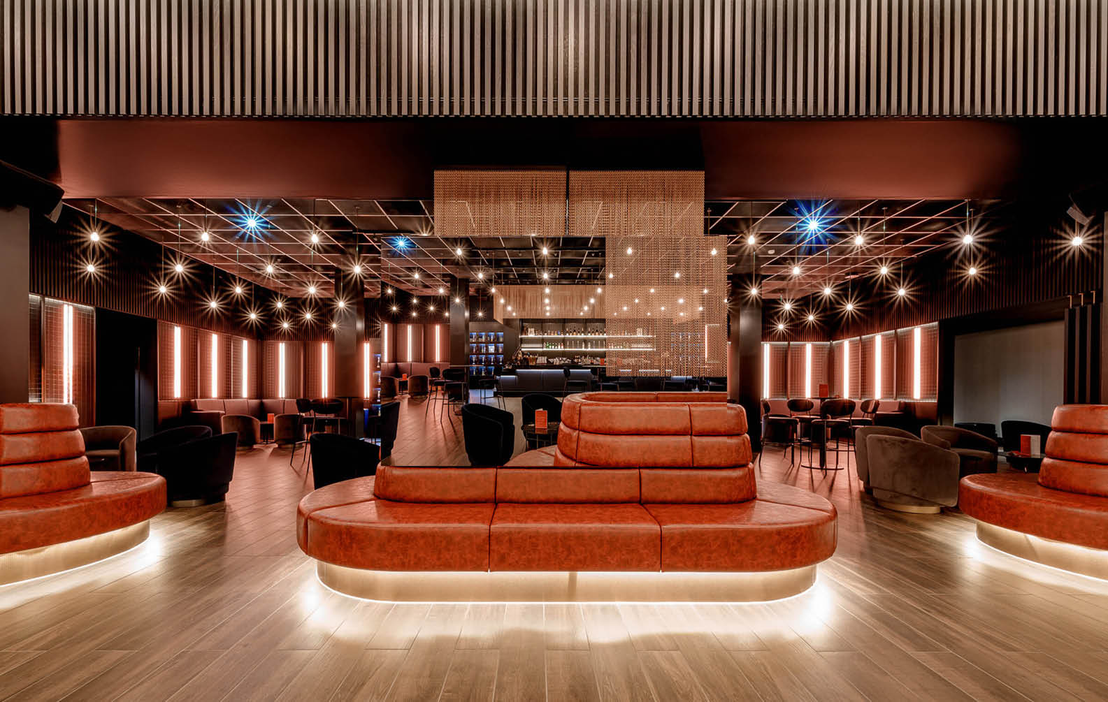 Striking Timber Battens in the UK’s Largest Indoor Arena | Project ...