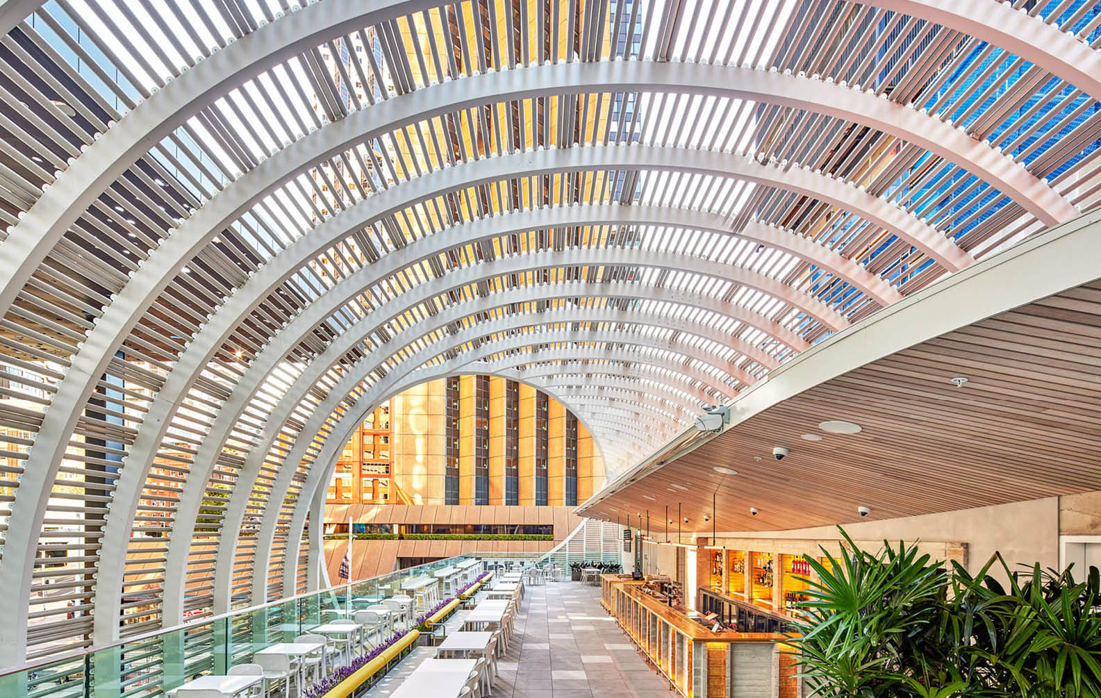 Timber Awning Soffit on George Street | Project | Sculptform