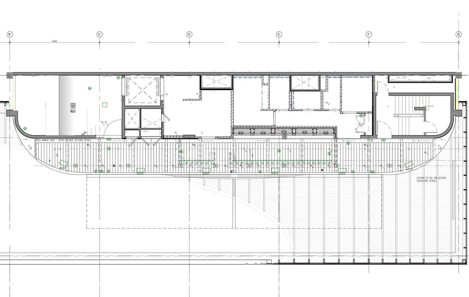 Timber Awning Soffit on George Street | Project | Sculptform