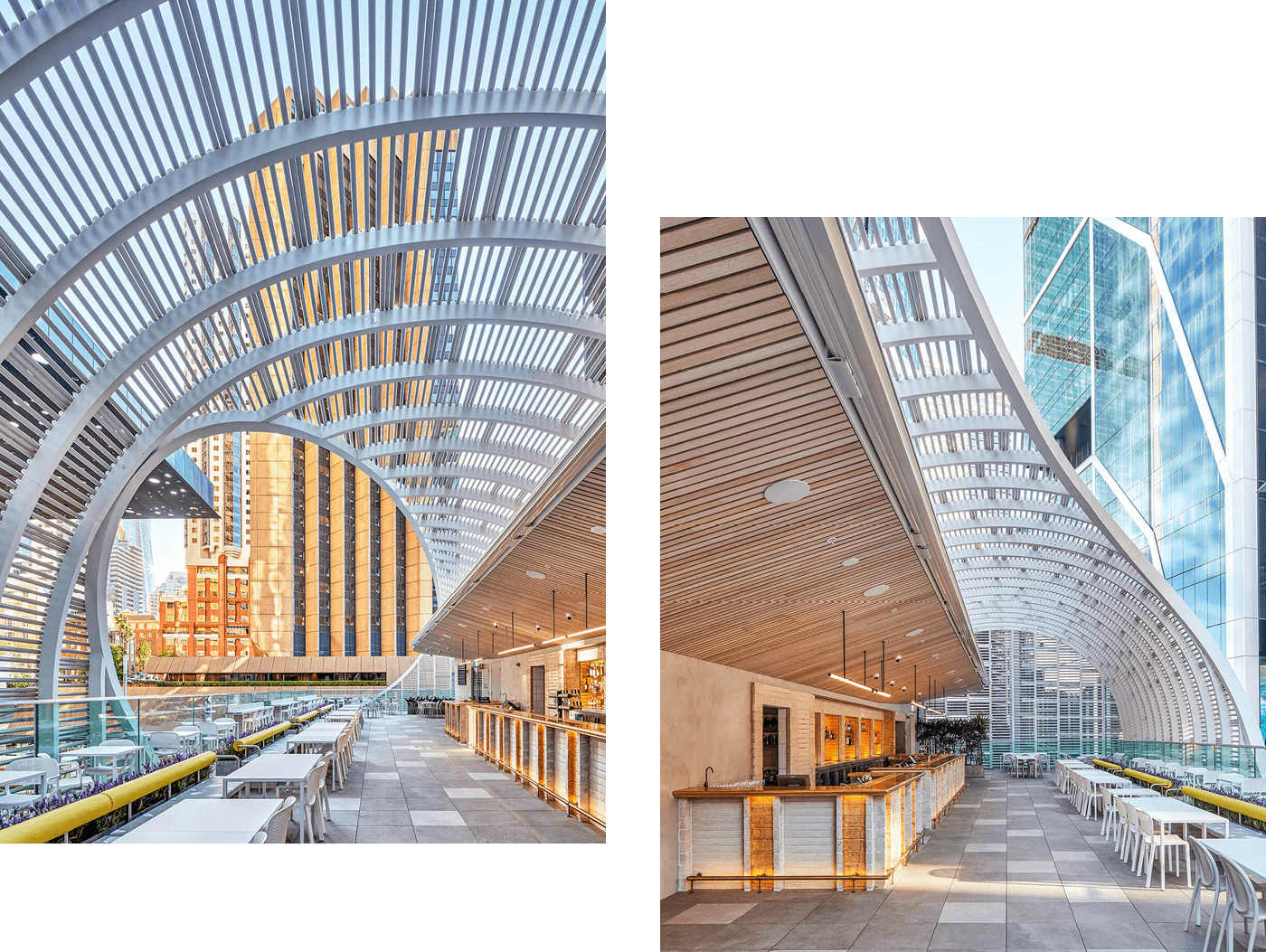 Timber Awning Soffit on George Street | Project | Sculptform