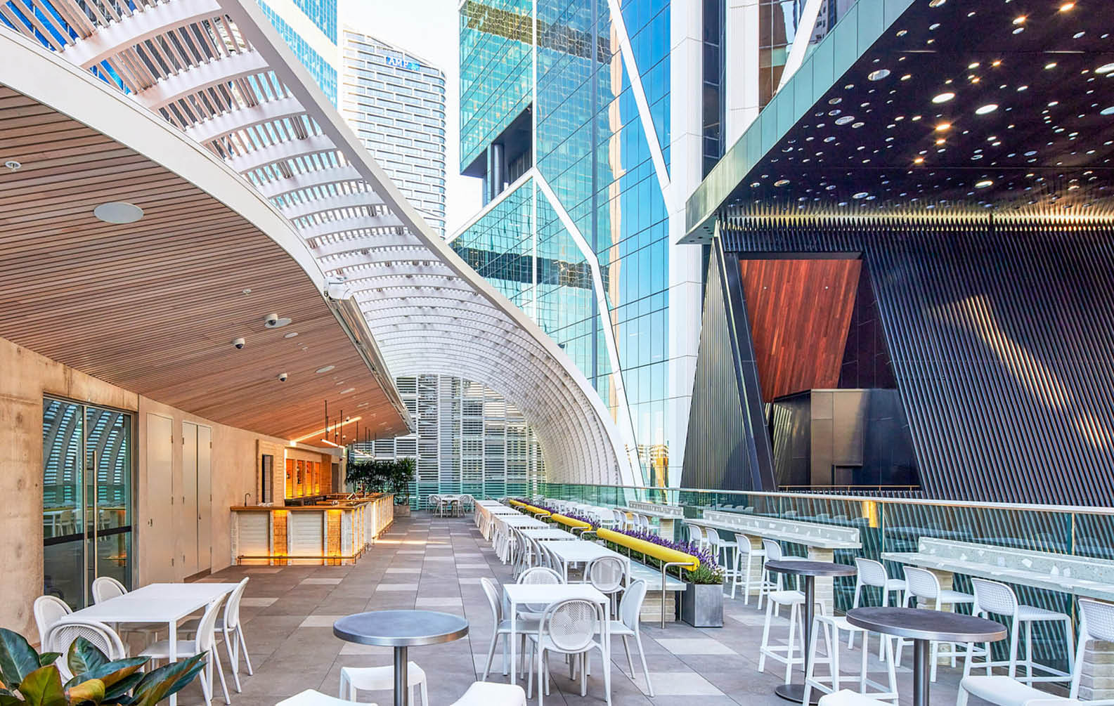 Timber Awning Soffit on George Street | Project | Sculptform