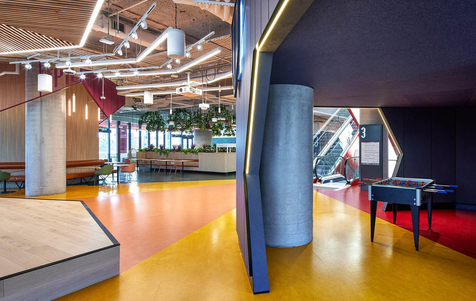 Timber Ceiling Angles at Western Sydney University | Project | Sculptform