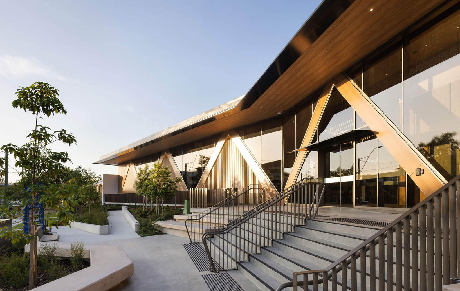 Tree Canopy-Inspired Facade at Everton Park Library | Project | Sculptform