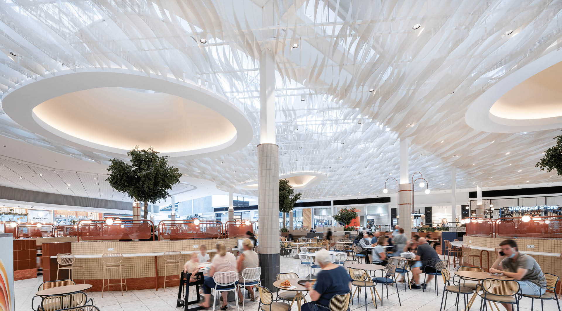 Watergardens Food Court's Aluminium Ceiling | Project | Sculptform