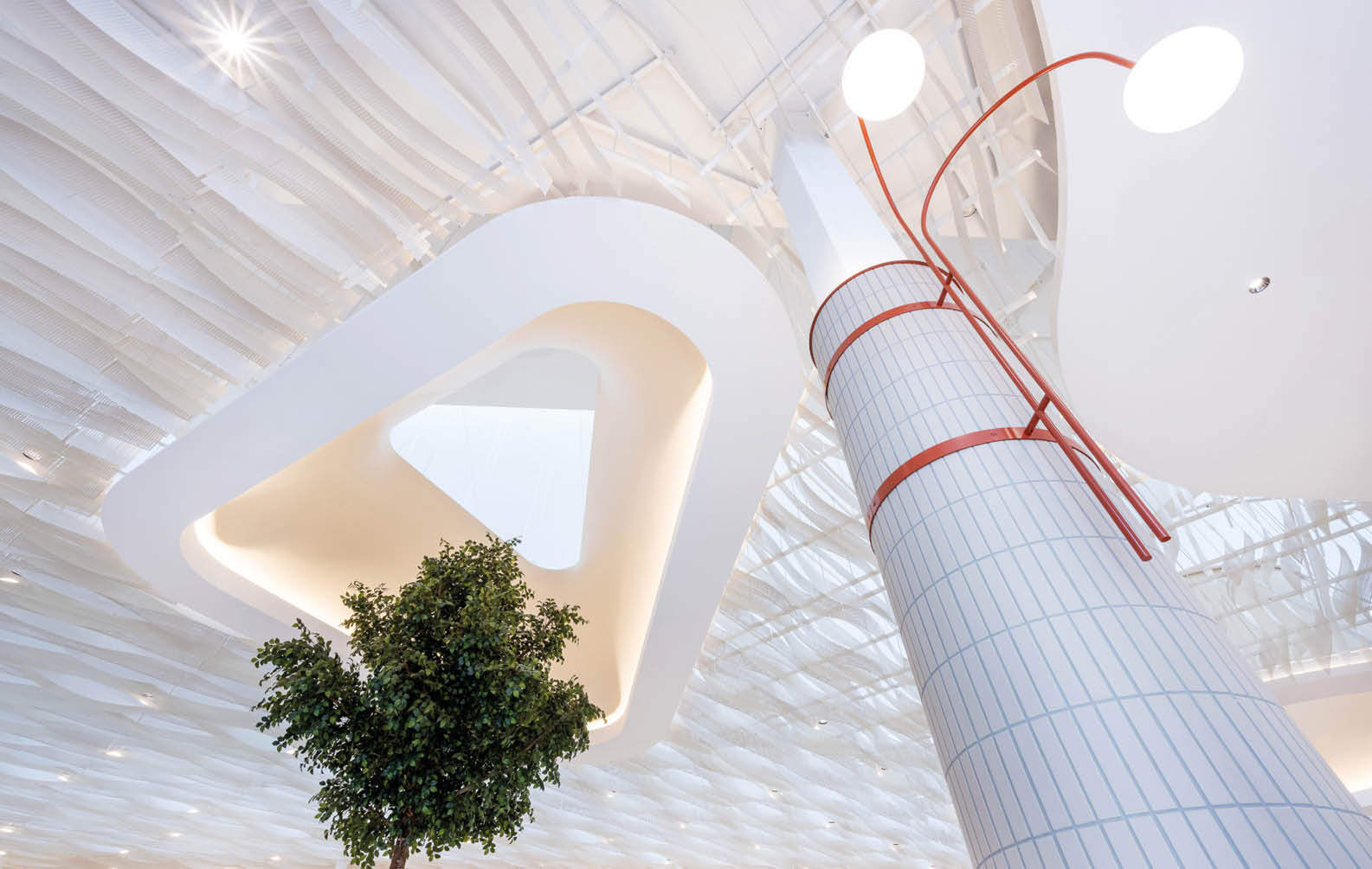Watergardens Food Court's Aluminium Ceiling | Project | Sculptform