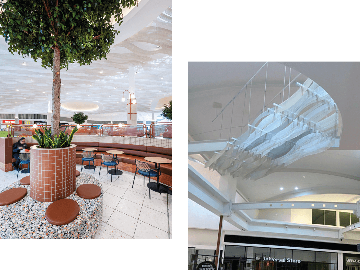 Watergardens Food Court's Aluminium Ceiling | Project | Sculptform